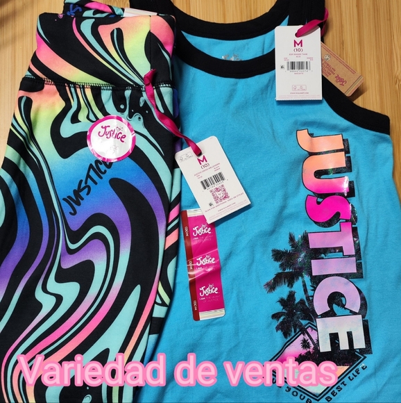 Justice | Matching Sets | Justice Set For Girls M Legging And Tank For ...